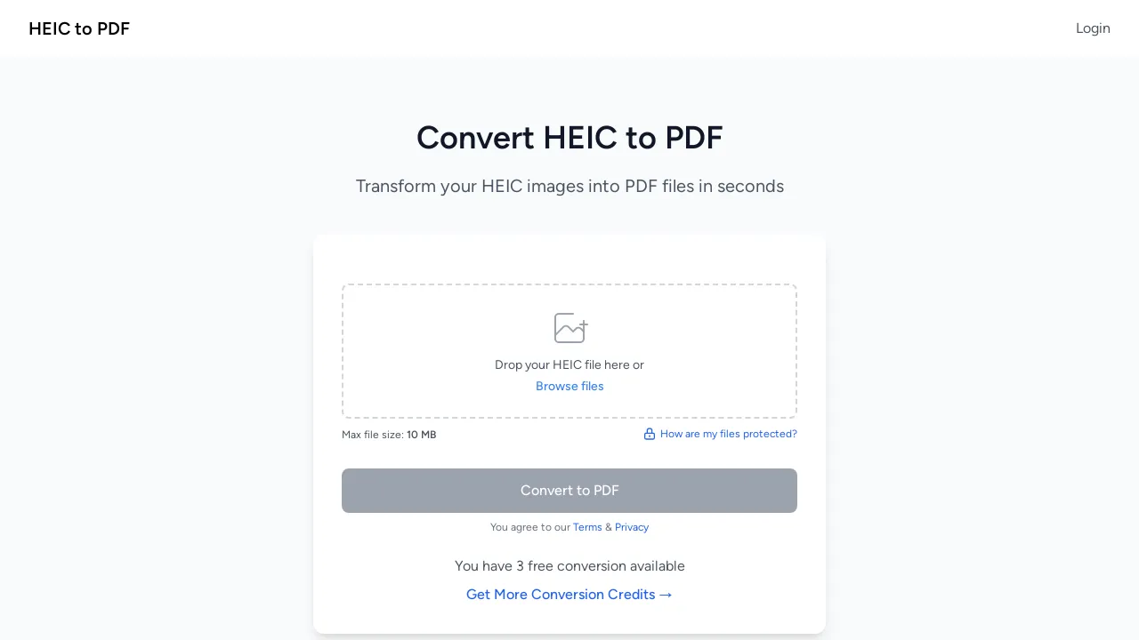 HEIC to PDF - BestofAI